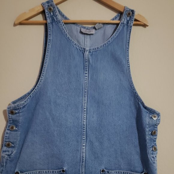 Paul Harris | Dresses | Vintage Paul Harris Denim Bib Overall Maxi ...